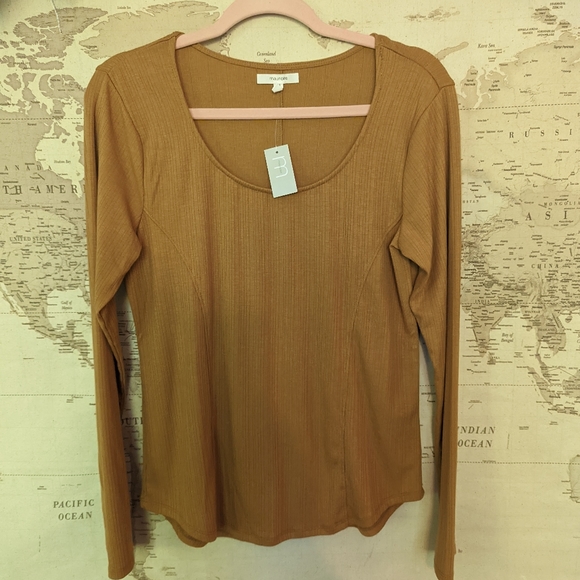 Maurices | Tops | Nwt Long Sleeve Mustard Colored Top | Poshmark
